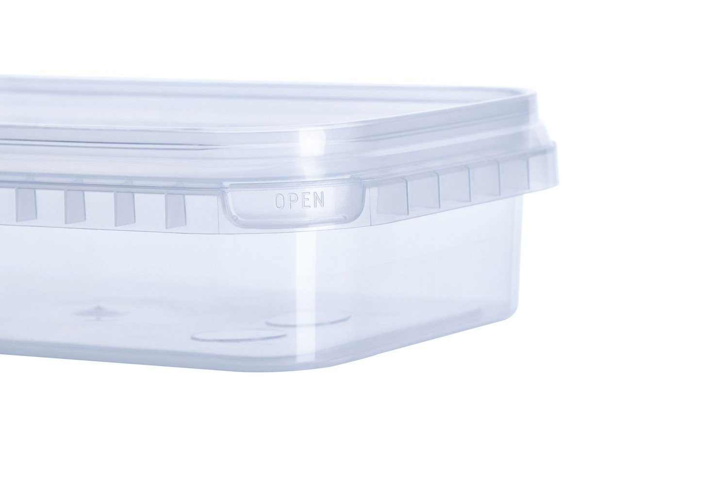 Vitalplast 300 ml rectangular plastic liquid tight food container ...